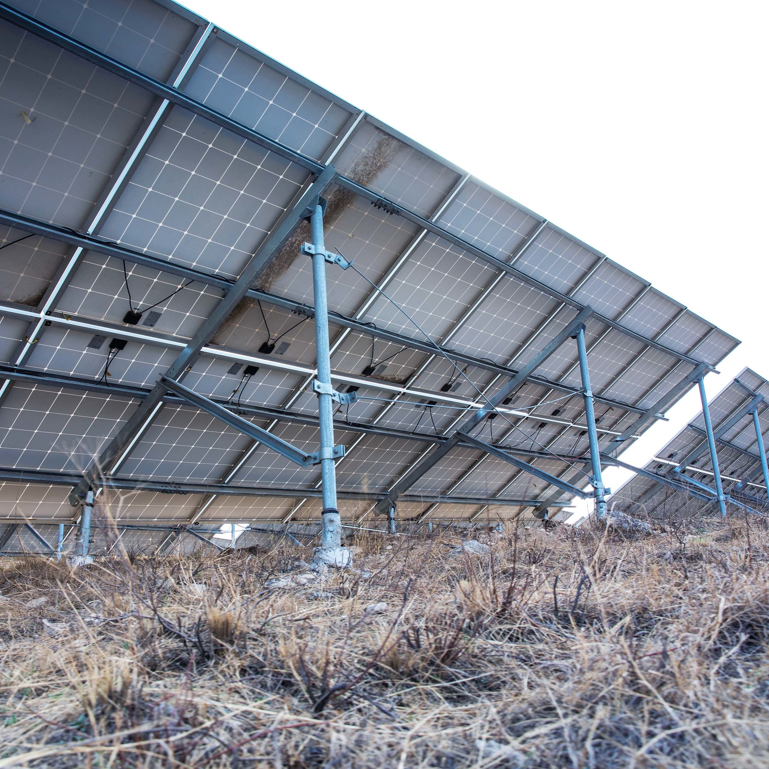 GQ-F Steel Fixed Mounting System Agro Photovoltaic PV Bracket For ...
