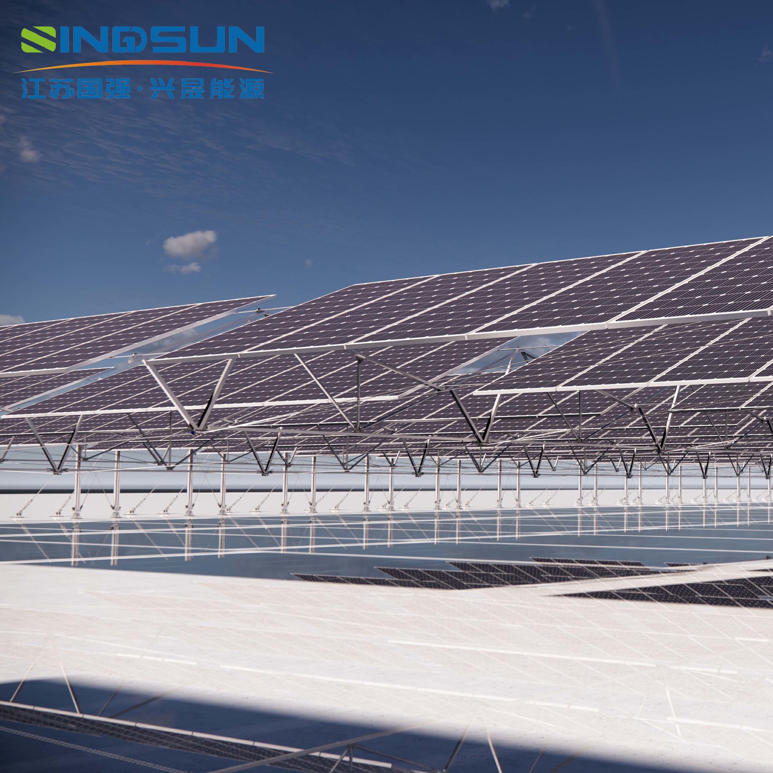 GQ-FL Flexible Mounting Structures,Flexible Mounting PV Bracket,Low ...