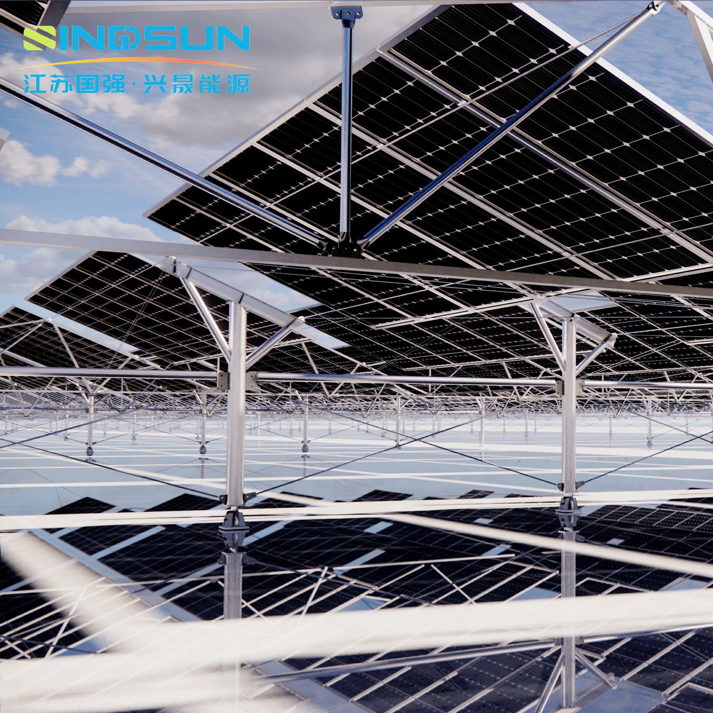 GQ-FL Flexible Mounting Structures,Flexible Mounting PV Bracket,Low ...